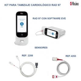 Kit de tamizaje cardiaco Radical 97 Cat. MSM-KITTCRAD-97 Marca Masimo
