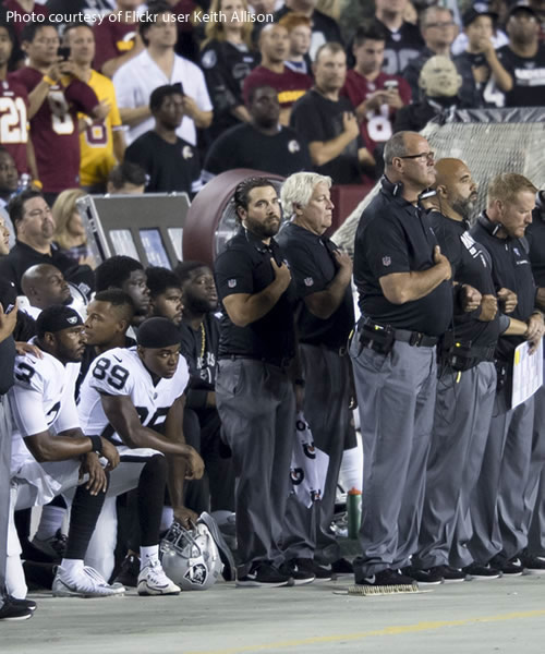 National Anthem Protests and American Sports as Civil Religion