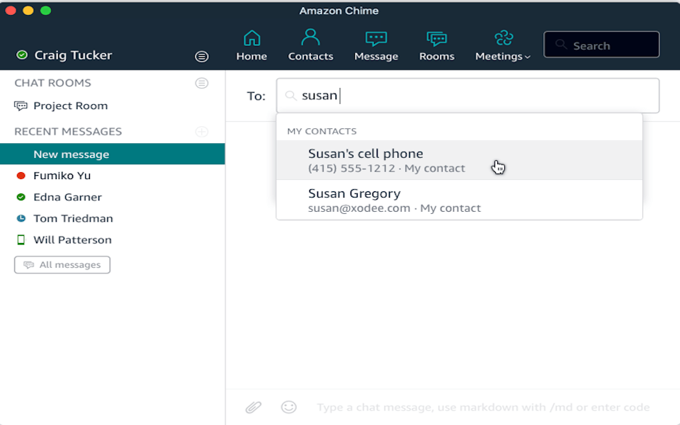 Encontre todas as informações sobre Amazon Chime