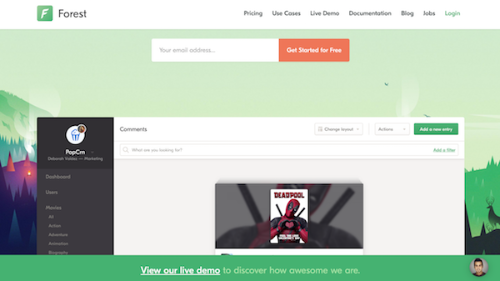 Forest Admin | PitchWall