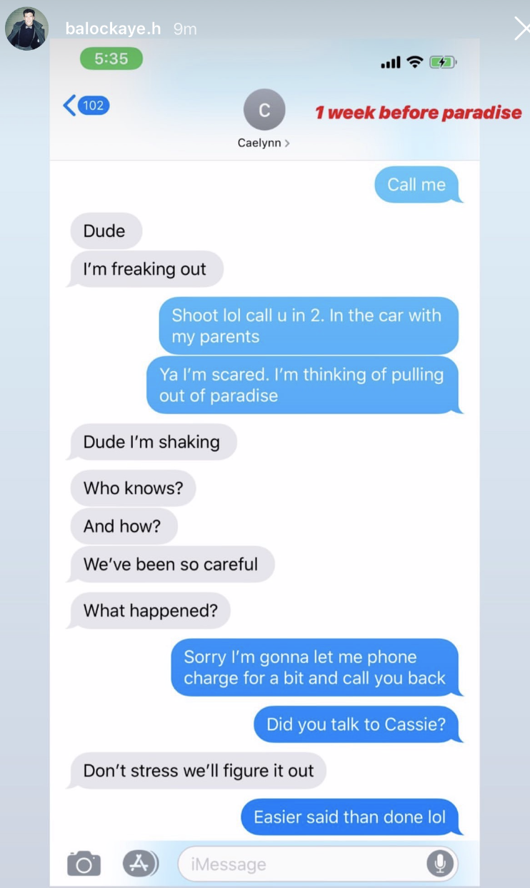 UPDATED: A Full Breakdown Of Blake And Caelynn's Messy Texts | Betches