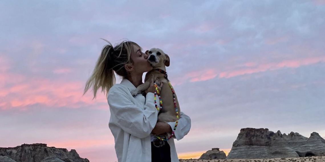 Miley Cyrus & Her Dog Are On The Roadtrip Of A Lifetime | Betches