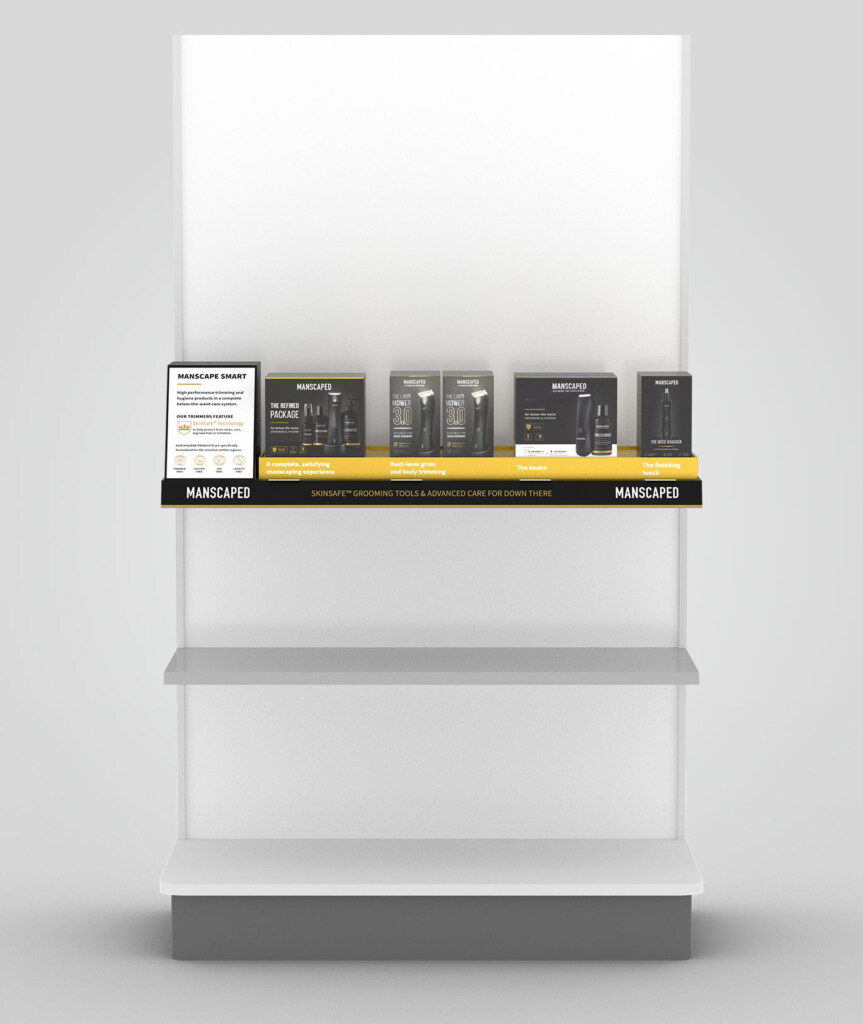 Manscaped Target Shelf Display - MOCO : MOCO