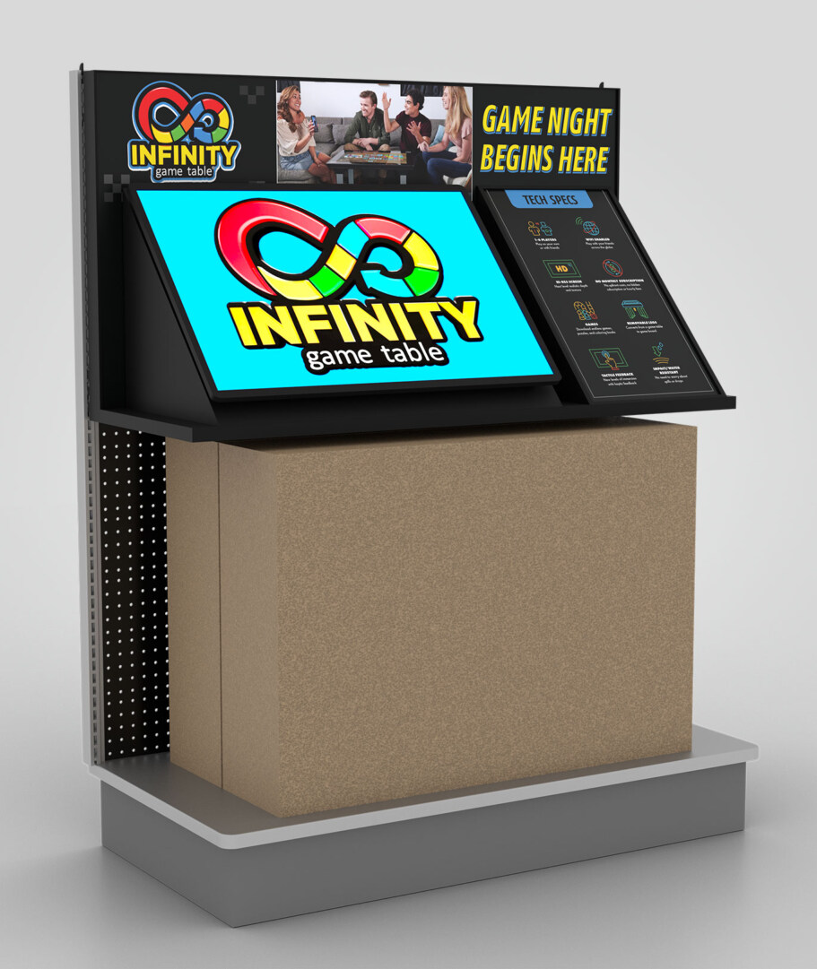 ARCADE1UP Best Buy Infinity Game Table Display - CUSTOM RETAIL®