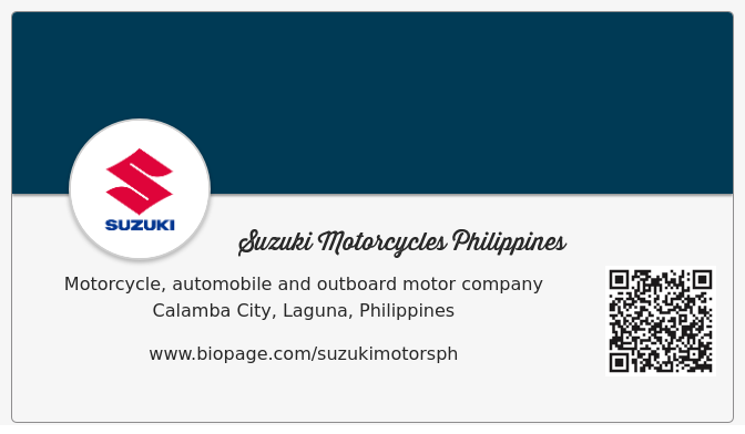 Suzuki Motorcycles Philippines - Biopage