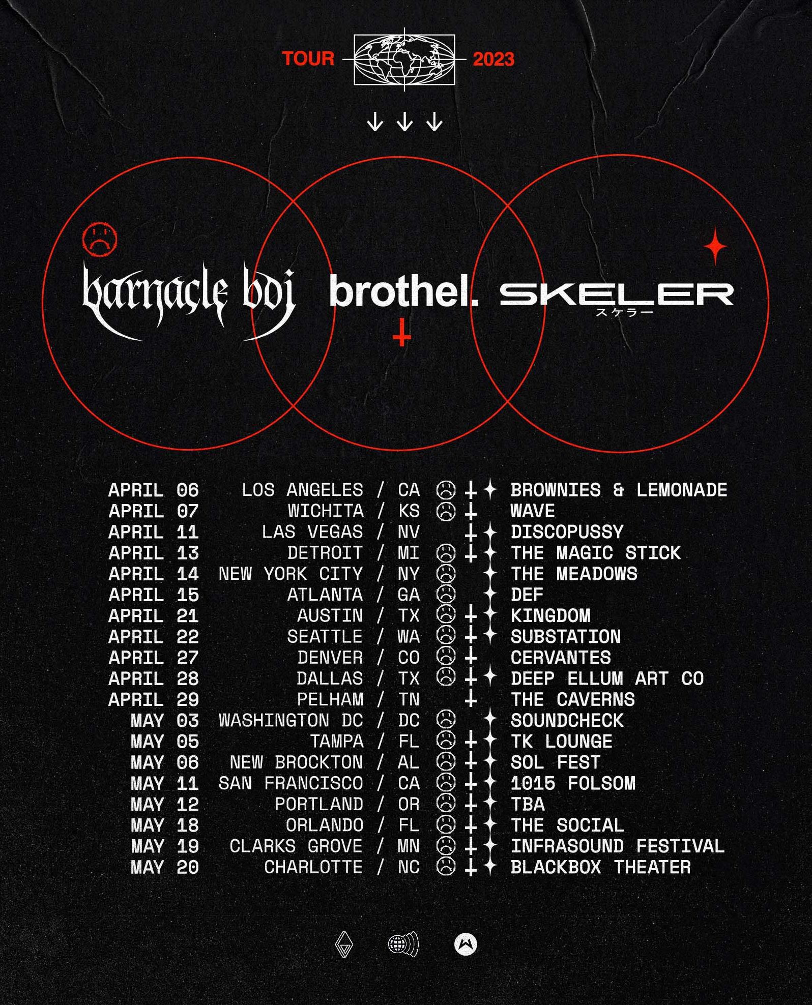 Skeler Tour Dates