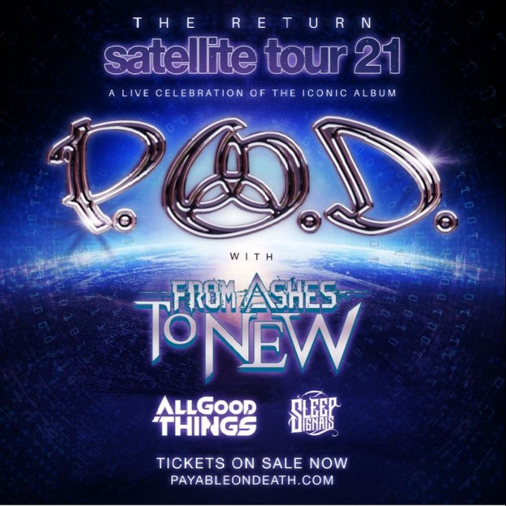 P.O.D. Tour Dates, Concert Tickets, & Live Streams