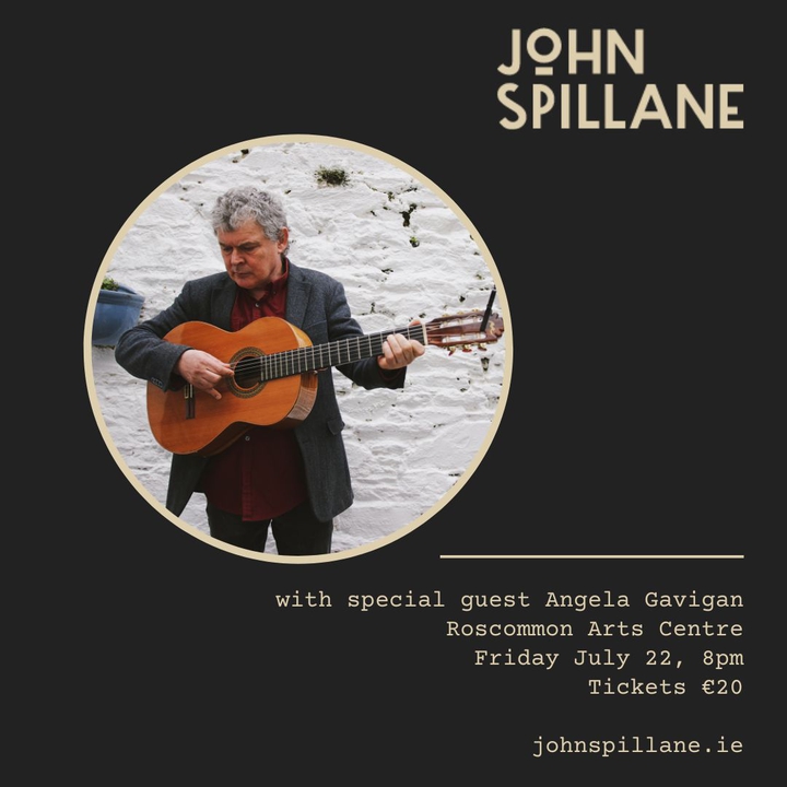John Spillane Roscommon Tickets, Roscommon Arts centre 22 de julio de ...