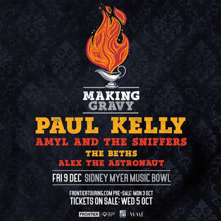 Billets pour Paul Kelly Linlithgow Ave, Sidney Myer Music Bowl 9 ...