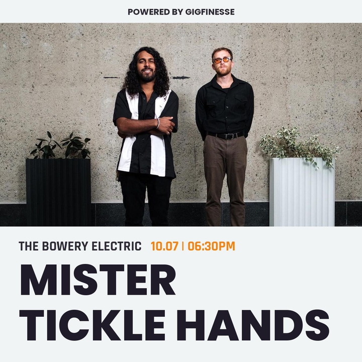 Mister Tickle Hands New York City Tickets, The Map Room at The Bowery ...
