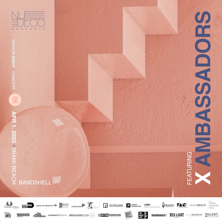 X Ambassadors Miami Beach Tickets, Miami Beach Bandshell Apr 01, 2023 ...