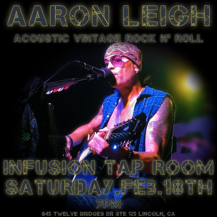 Aaron Leigh Lincoln Tickets, Infusion Taproom 18 de fevereiro de 2023 ...