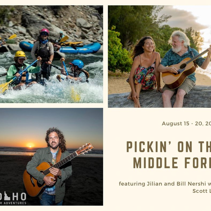 Scott Law Challis Tickets, MIDDLE FORK OF THE SALMON (4 Rivers) Aug 15 ...