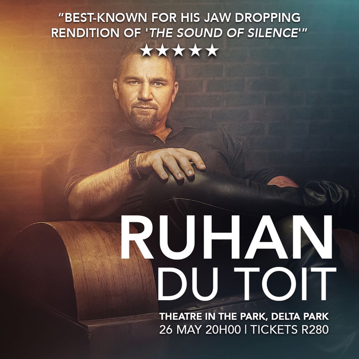 Ruhan du Toit Randburg Entradas, Theatre in the Park 26 de mayo de 2023 | Bandsintown