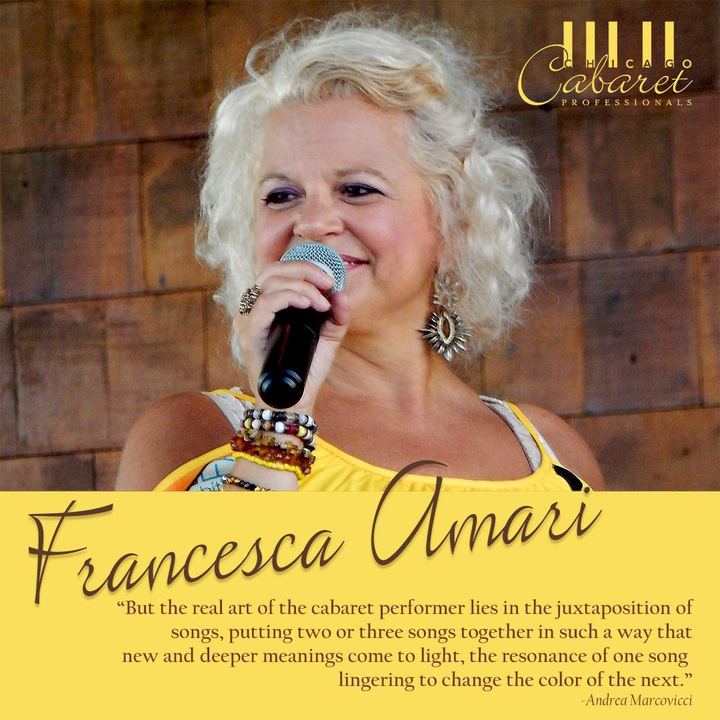 Francesca Amari, Cabaret Singer Concerts & Live Tour Dates: 2024-2025 ...
