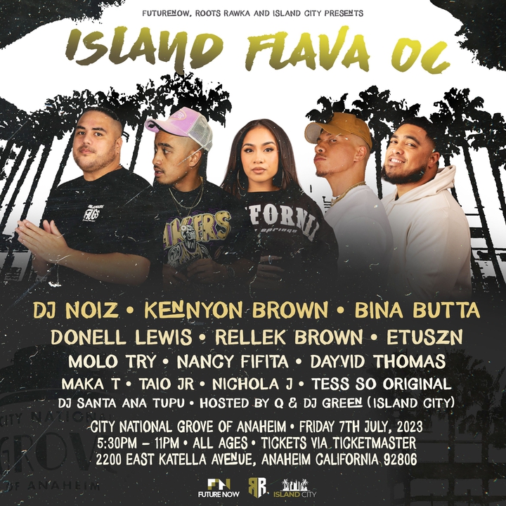 Bina Butta Anaheim Entradas, City National Grove Of Anaheim 7 de julio ...