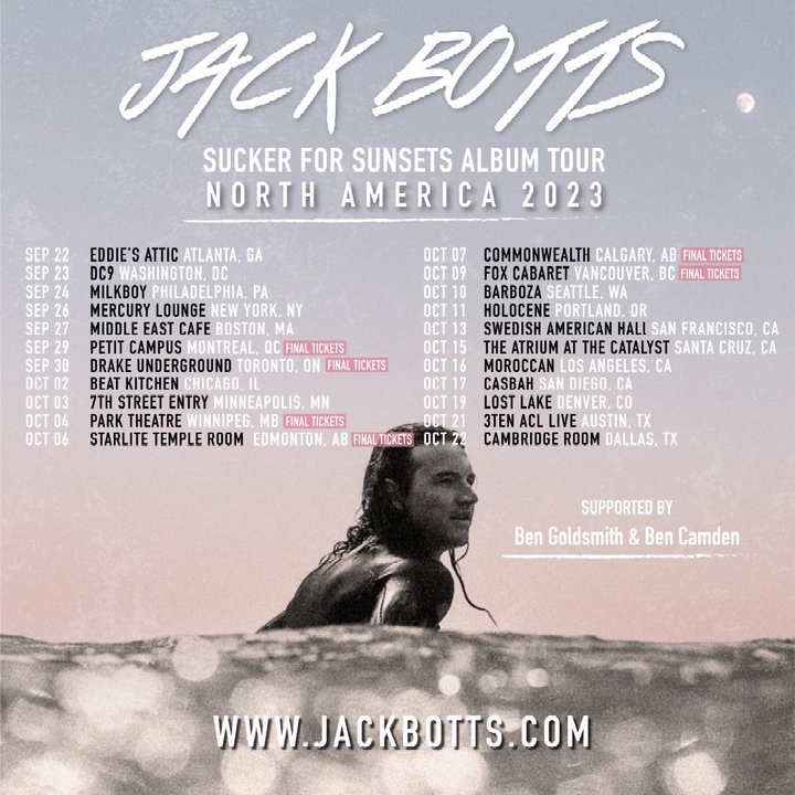 Ben Goldsmith Philadelphia Tickets, MilkBoy Sep 24, 2023 | Bandsintown