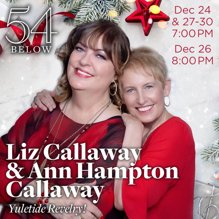 Ann Hampton CallawayNew York チケット, 54 Below2023年12月26日 | Bandsintown