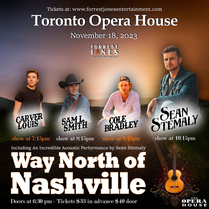 Sean Stemaly Toronto Entradas, The Opera House 18 de noviembre de 2023 ...