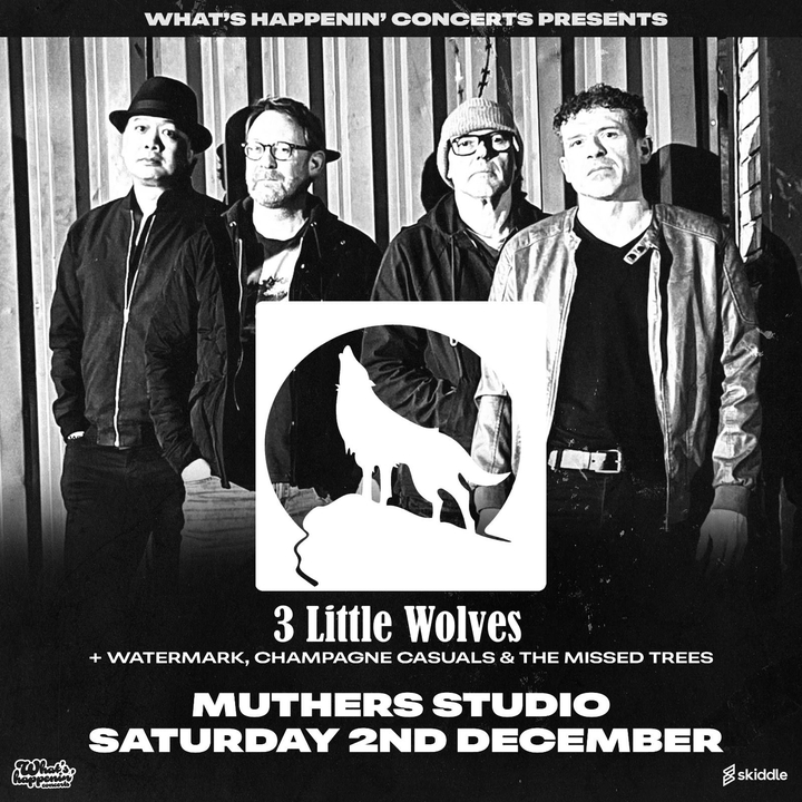 Karten für 3 Little Wolves in Birmingham, Muthers Studio 2. Dezember ...