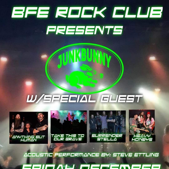 Anything But Human Houston Tickets, BFE Rock Club Dec 15, 2023 ...