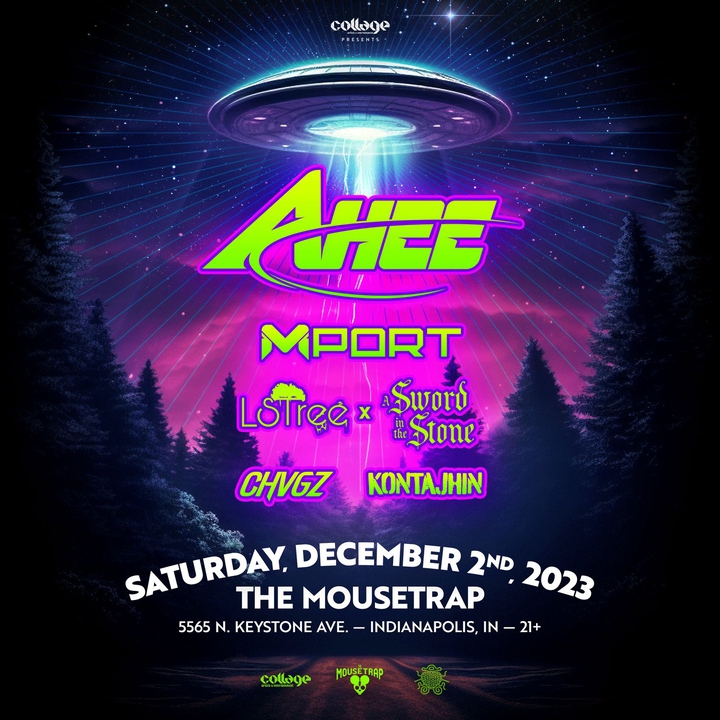 Ahee Indianapolis Tickets, The Mousetrap Dec 02, 2023 | Bandsintown