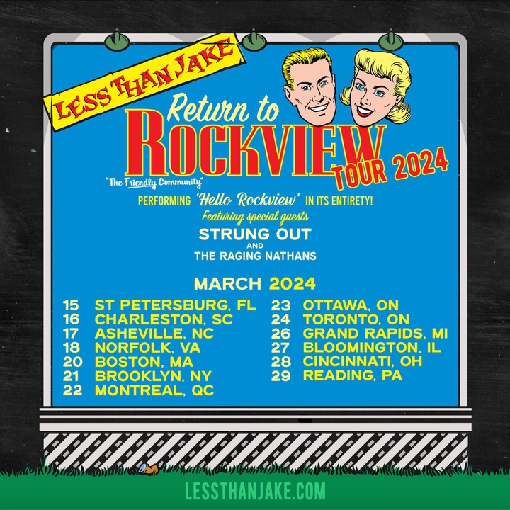 Less Than Jake Brooklyn Entradas, Warsaw 21 de marzo de 2024 | Bandsintown