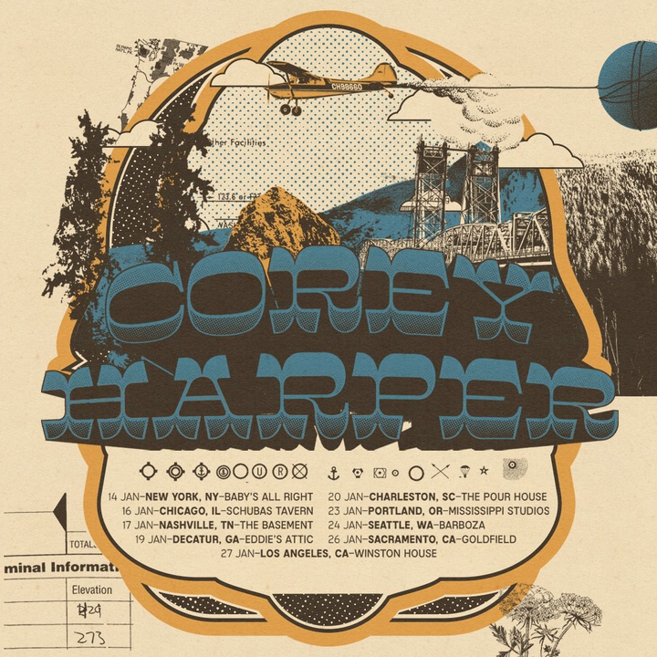 Corey Harper Nashville Tickets, The Basement Jan 18, 2024 | Bandsintown