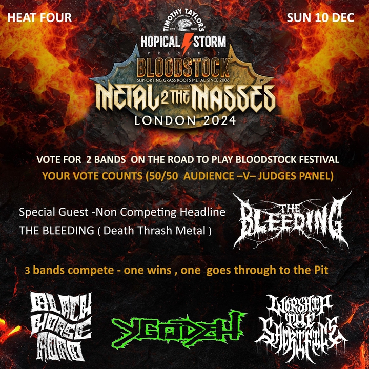 The Bleeding London Tickets, The Devonshire Arms Dec 10, 2023 | Bandsintown