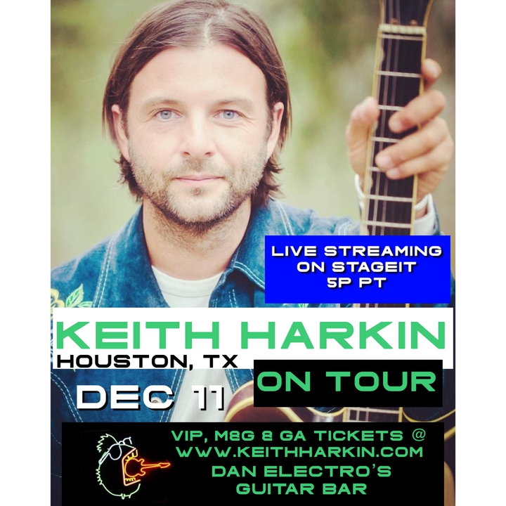 Concert en diffusion live de Keith Harkin du 11 décembre 2023 | Bandsintown