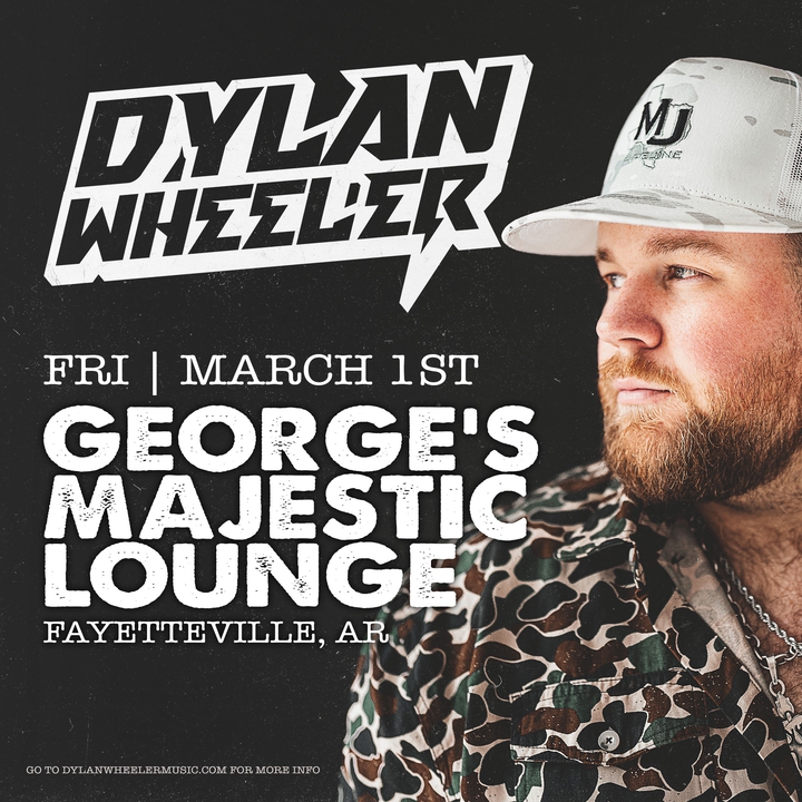 Karten für Dylan Wheeler in Fayetteville, George's Majestic Lounge 1 ...