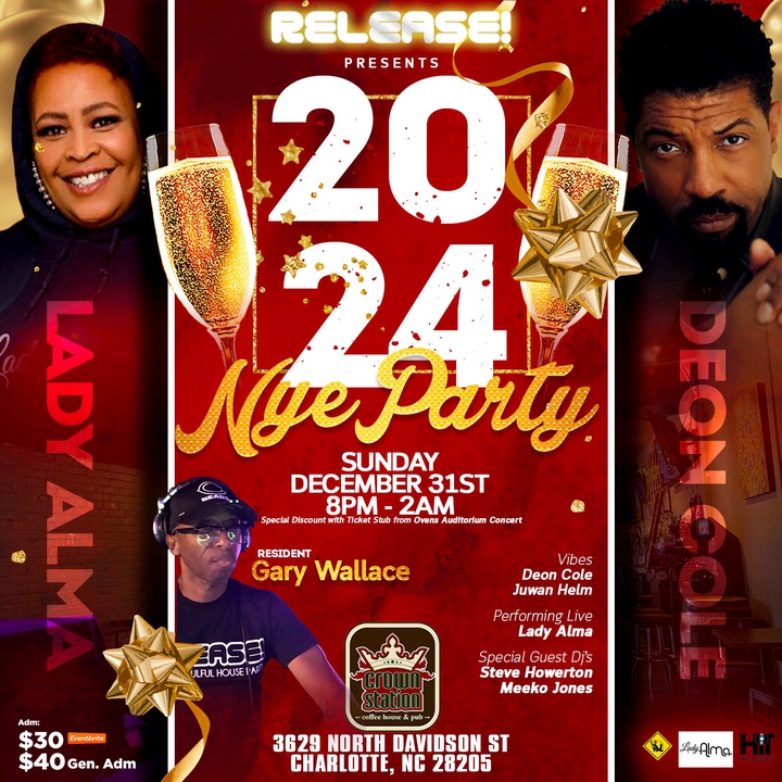 Lady Alma Charlotte Tickets, CROWN STATION Coffee House & Pub Dec 31 ...