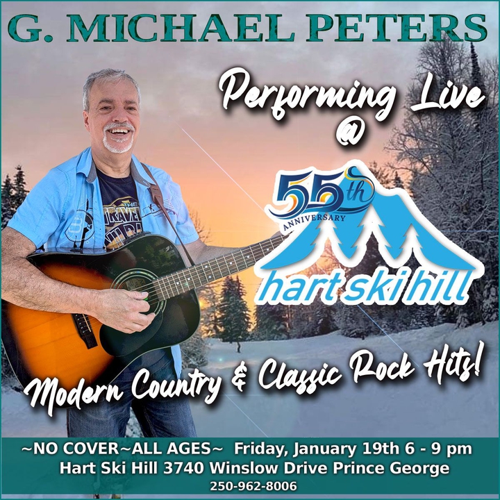 G. Michael Peters Prince George Tickets, Hart Highlands Winter Club Jan ...
