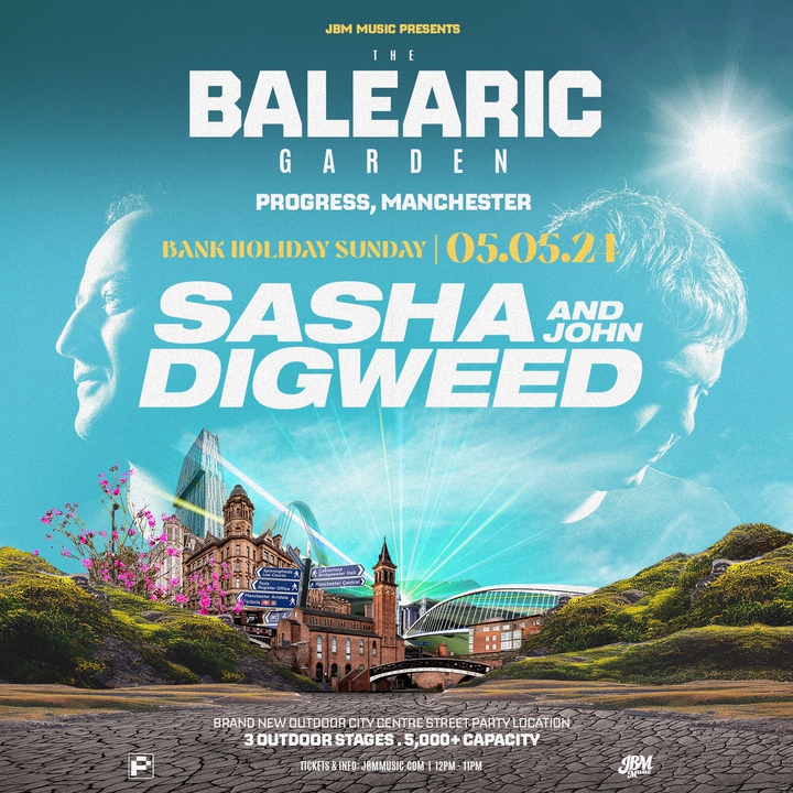 John Digweed Manchester Ingressos , Progress Centre 5 de maio de 2024 ...