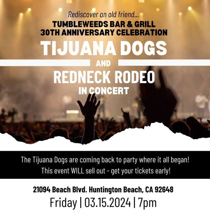 Redneck Rodeo Huntington Beach Entradas, Tumbleweeds Restaurant 15 de ...