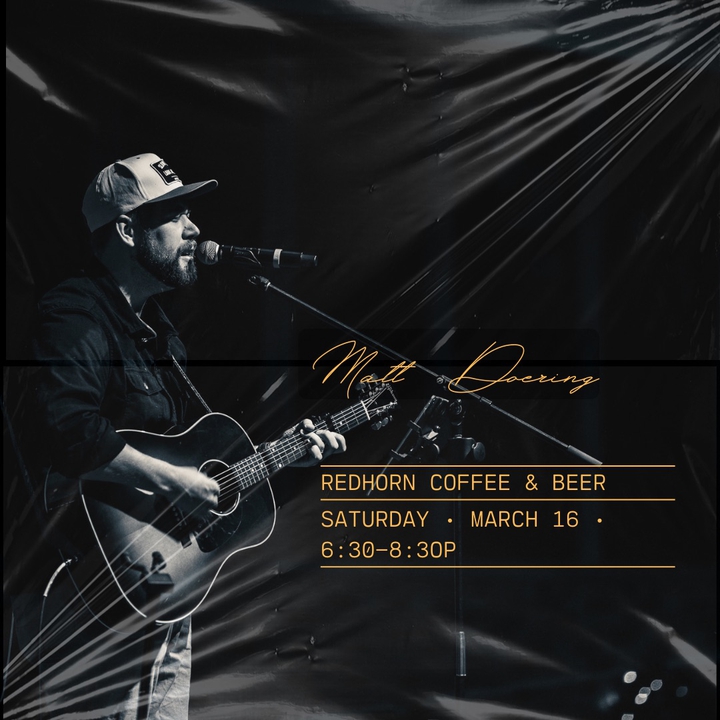 Matt Doering Cedar Park Tickets, Red Horn Coffee House and Brewing Co. Mar 16, 2024 | Bandsintown