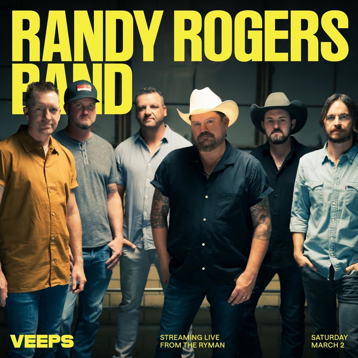 Randy Rogers Bandのライブ配信コンサート 2024年3月2日 | Bandsintown