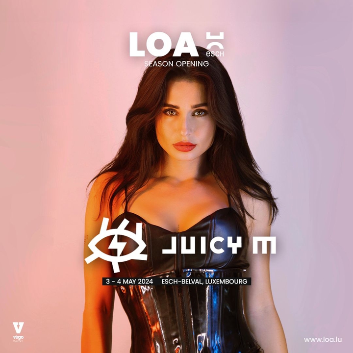 Karten für DJ Juicy M in Luxembourg, Parking Place de l'Europe (Indigo) 3. Mai 2024 | Bandsintown