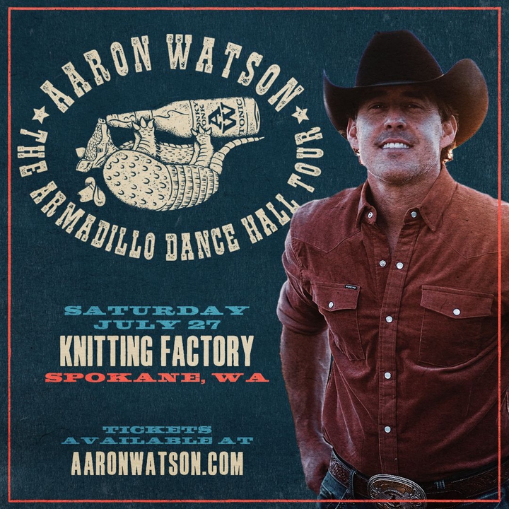 Karten für Aaron Watson in Spokane, Knitting Factory Concert House 27 ...