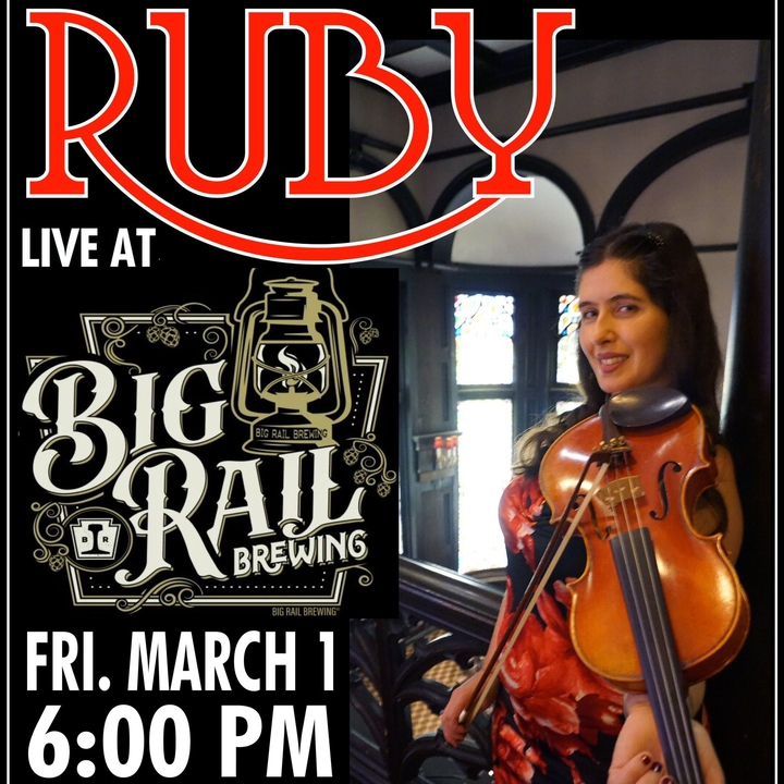 Ruby - Mountain Soul Music Grove City Tickets, Big Rail Brewing Mar 01 ...
