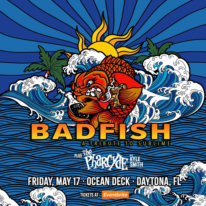 Badfish - Sublime Tribute Daytona Beach Tickets, Ocean Deck May 17 ...