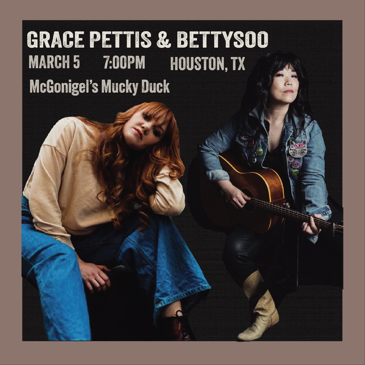BettySoo Houston Tickets, McGonigel's Mucky Duck Mar 05, 2024 | Bandsintown