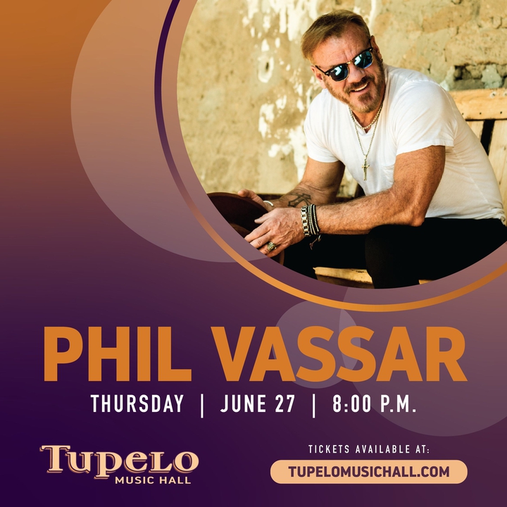 Phil Vassar Derry Tickets, Tupelo Music Hall Jun 27, 2024 | Bandsintown