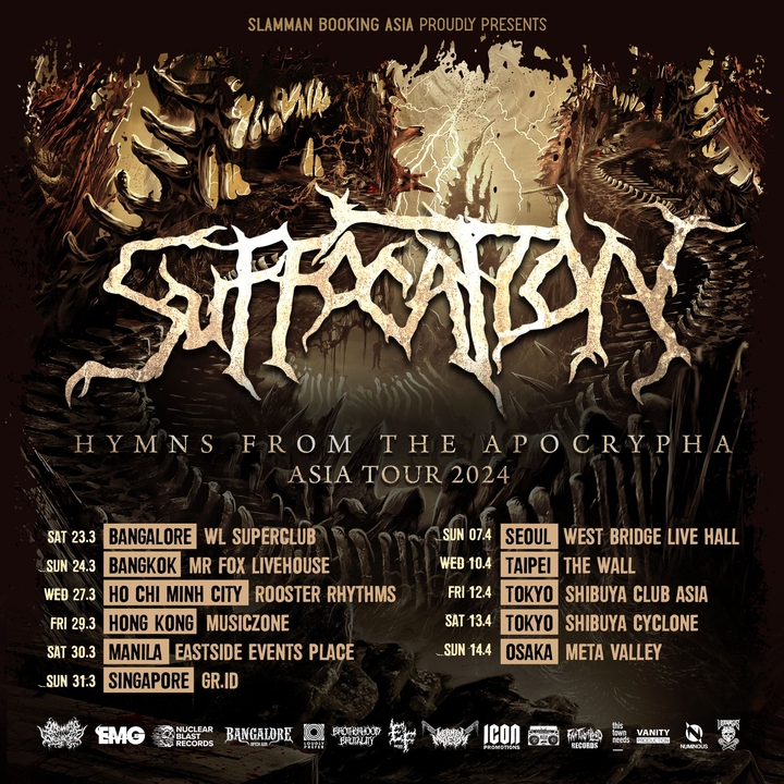 Suffocation Bengaluru Tickets, F Superclub Mar 23, 2024 | Bandsintown