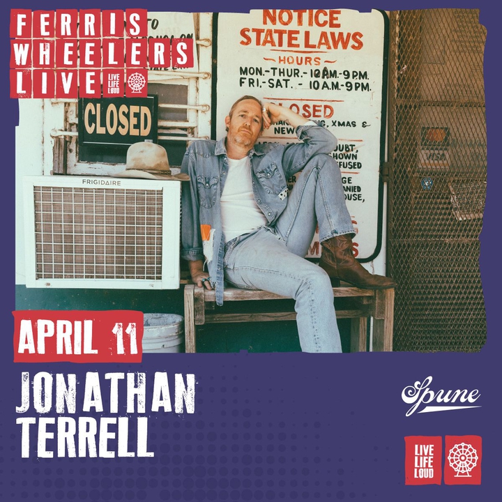 Jonathan Terrell Dallas Tickets, Ferris Wheelers Backyard and BBQ Apr 11, 2024 | Bandsintown