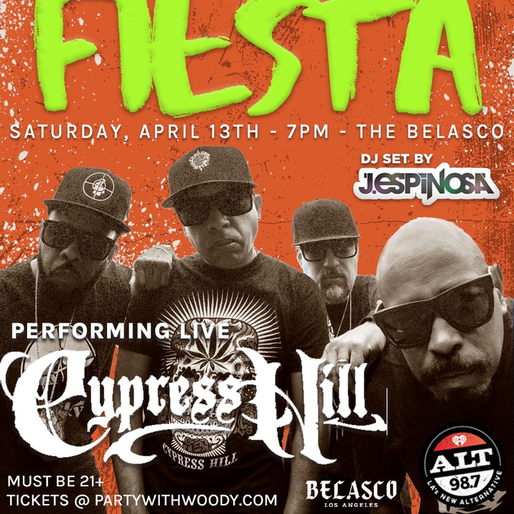 Billets pour Cypress Hill Los Angeles, The Belasco Theater 13 avril ...