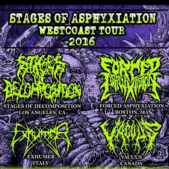 Exhumer (OFFICIAL) Concerts & Live Tour Dates: 2024-2025 Tickets ...