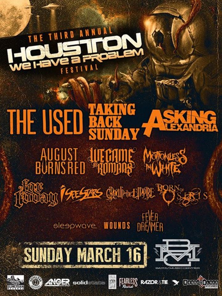 Houston We Have A Problem Festival Tour Dates 2018 & Concert Tickets ...