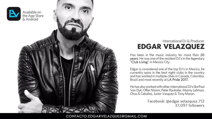 DJ EDGAR VELAZQUEZ Concerts & Live Tour Dates: 2024-2025 Tickets ...