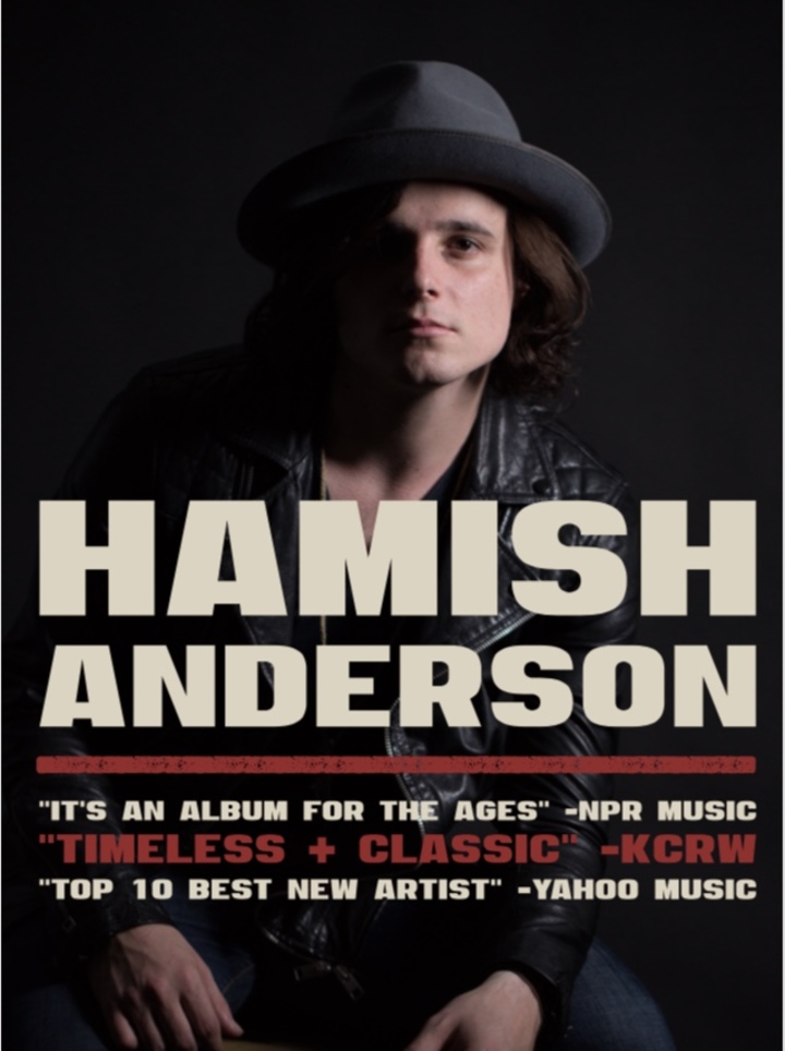 Hamish Anderson Concerts & Live Tour Dates: 2024-2025 Tickets | Bandsintown